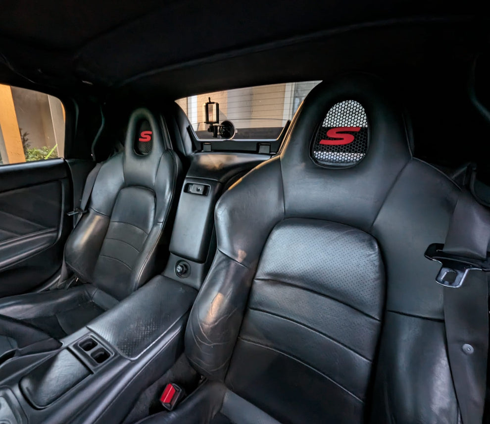 Honda S2000 Headrest "S" Emblem – Cubic Forge